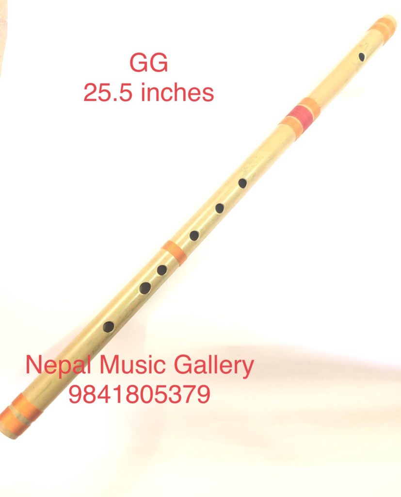 Bamboo Flute 25.5 Inches GG Scale Professional - Nepal Music Gallery