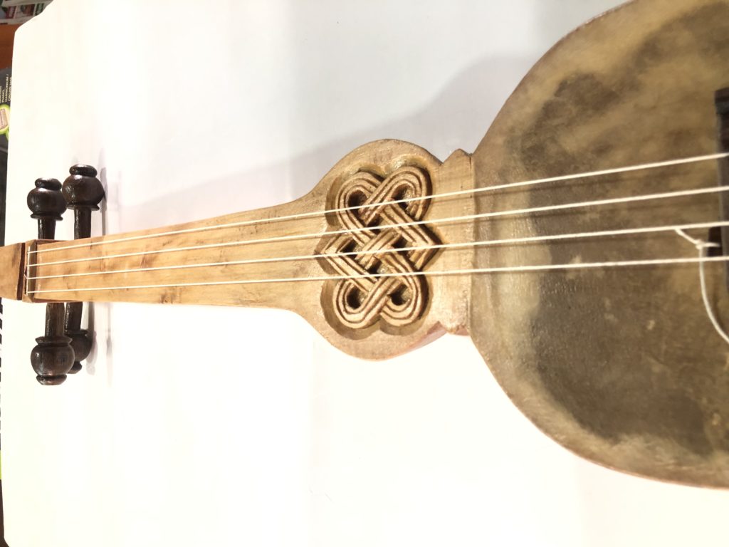 Tunguna white-The Traditional Tibetan Folk Guitar Instrument-Tungna ...