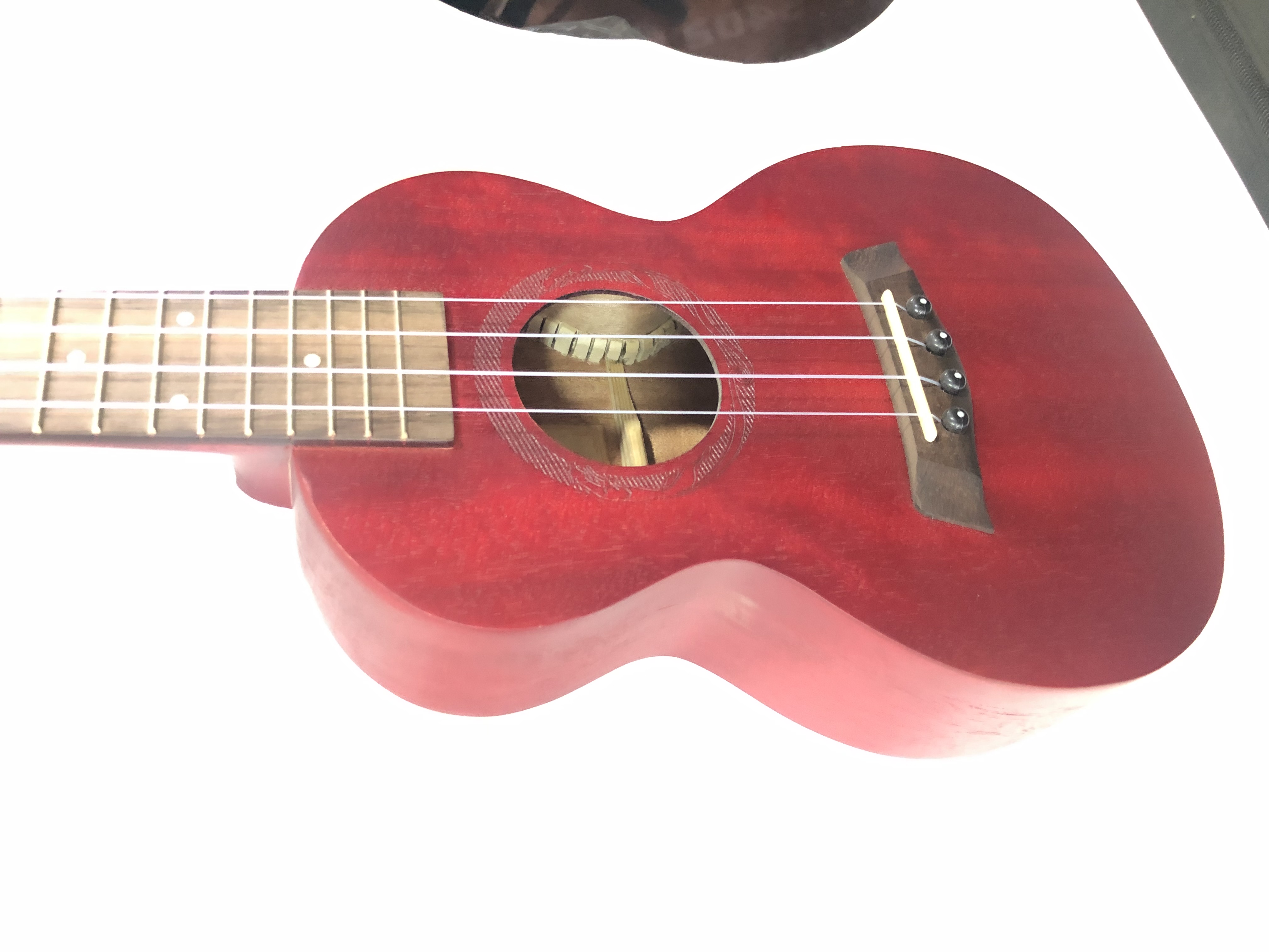 Red Rosewood Acoustic Ukulele - Nepal Music Gallery