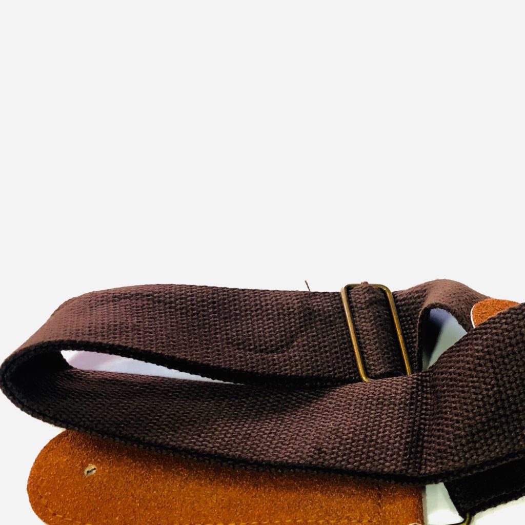 Fender Black/Brown Fully Adjustable Electric Guitar Strap / belt ...