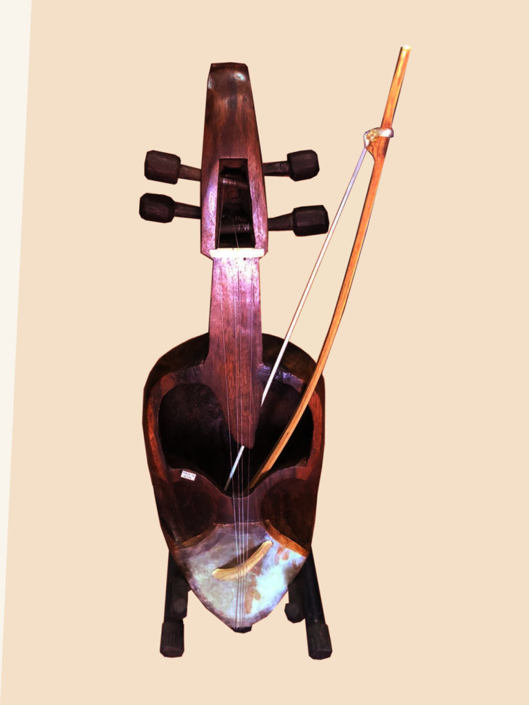 Big-Sarangi-Folk Musical Instrument - Nepal Music Gallery