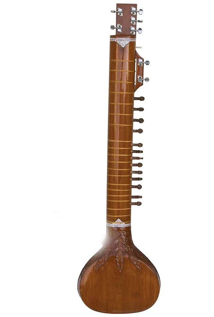 Sitar, (Electric Sitar) Kharaj Pancham, Volume & tone Controls - Nepal ...