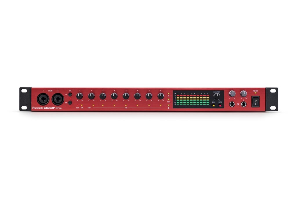 Focusrite Clarett 8Pre USB 18×20 Audio Interface - Nepal Music Gallery