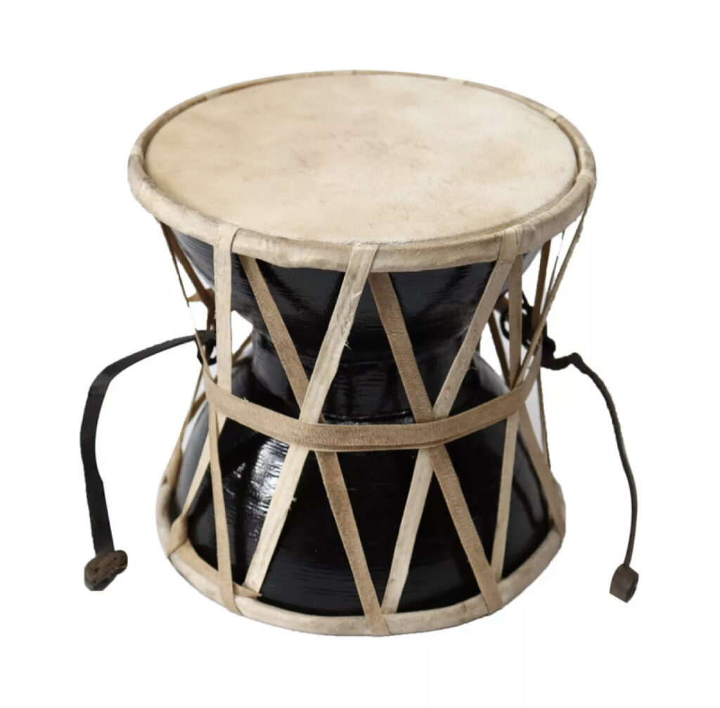 Damaru Nepali Folk Percussion Musical Instrument 5 Inches - Nepal Music ...