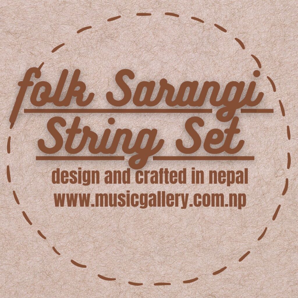 folk Sarangi String Set-Sarangi Strings in Nepal - Nepal Music Gallery