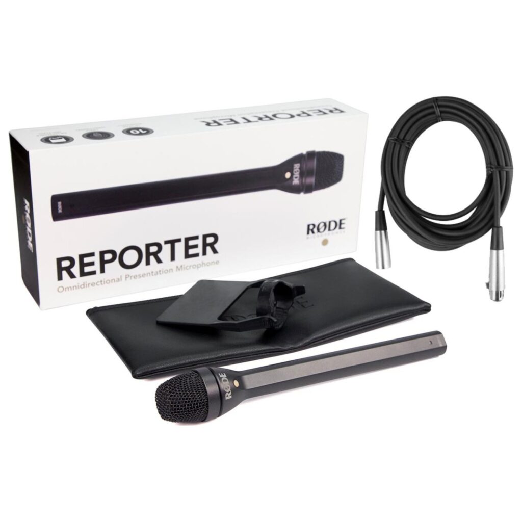 Rode Reporter Omnidirectional Dynamic Microphone - Nepal Music Gallery