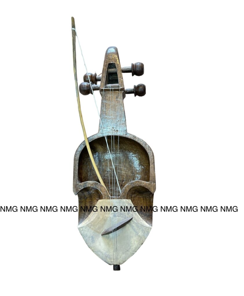 Wooden Nepali Sarangi -Professional-Big - Nepal Music Gallery