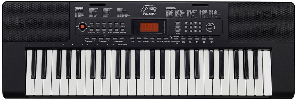 Trinity pa-49X -49-keys Electronics Keyboard -Piano - Nepal Music Gallery