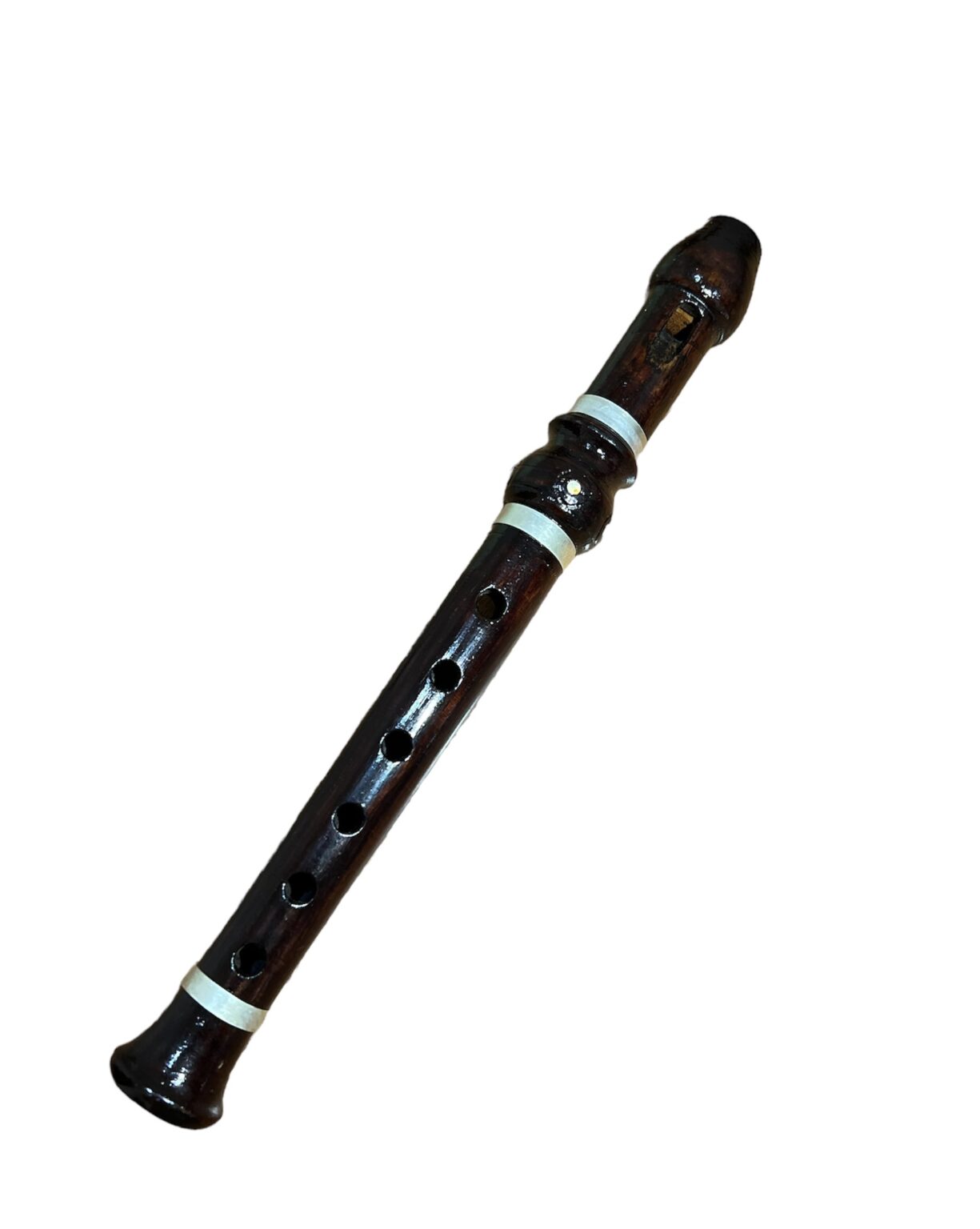 Nepali Traditional Recorder – 6 Front Holes, 1 Back Hole, 28 cm - Nepal ...