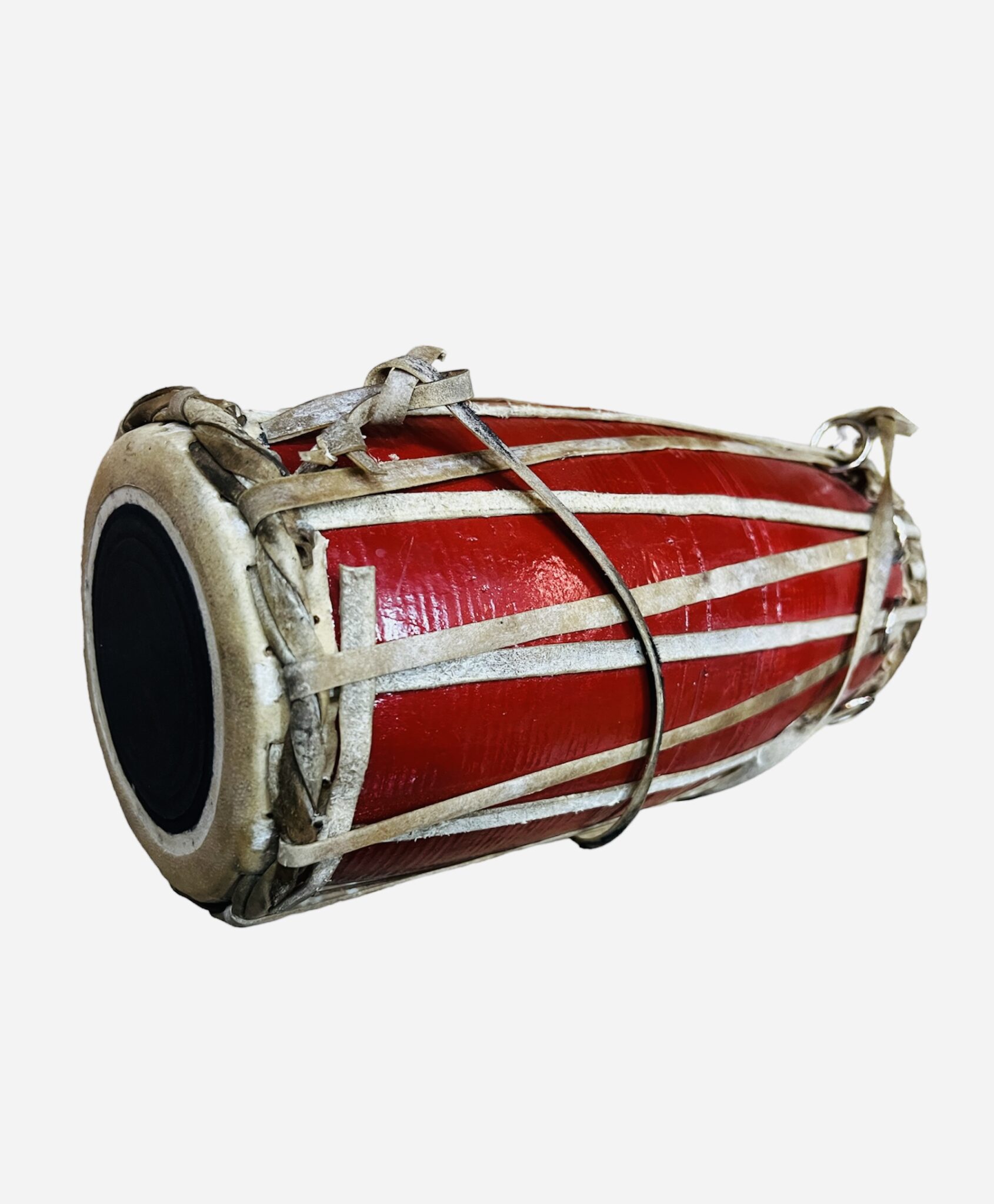Red Special Wooden Small Madal 12 inches - Nepal Music Gallery